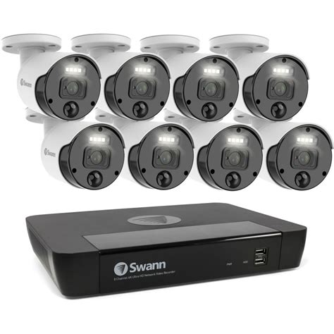 Swann Nvr8 8580 4k 2tb 8 X Nhd 875wlb 4k Bullet Master Series Ip