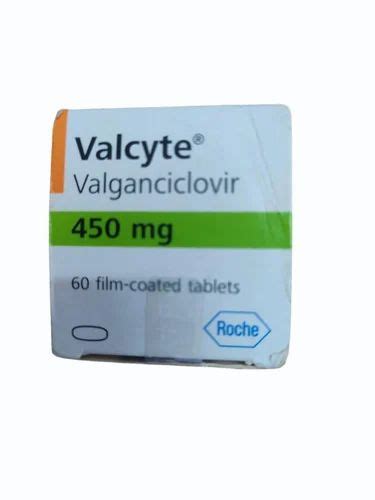 Valcyte Valganciclovir Tablet 450mg At ₹ 19800box Jaripatka Nagpur