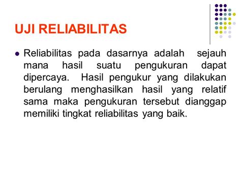 Uji Reliabilitas Instrumen Dengan Teknik Belah Dua Atau Split Half