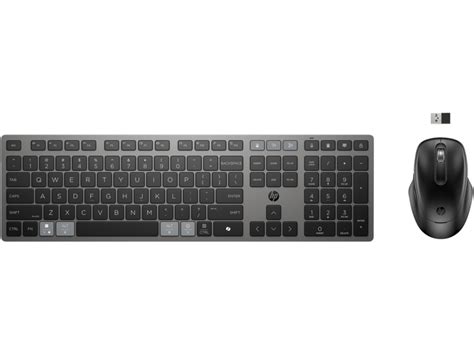 Hp 725 Multi Device Rechargeable Wireless Keyboard And Mouse Combo Hp