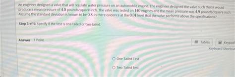 solved an engineer designed a valve that will regulate water