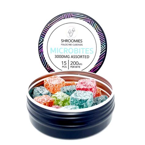 Shroomies Microbites Assorted Gummies 3000mg Buy At West Coast Bud