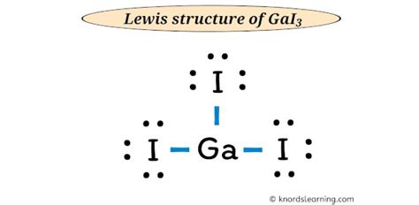 Lewis Structure Of Gai3 With 5 Simple Steps To Draw