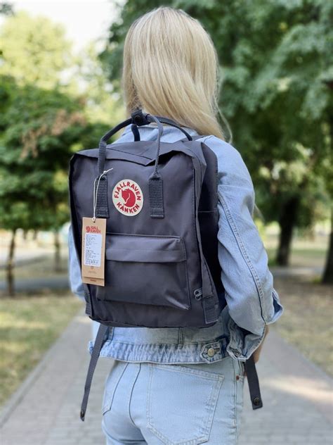 Рюкзак Kanken Grey Купить (Доставка 1-3 Дня)