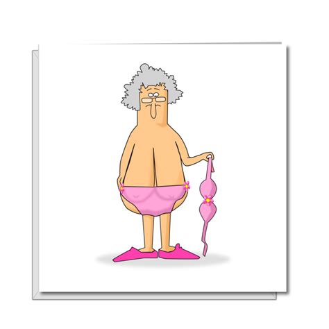 Funny Birthday Card 40th 50th 60th 70th Bikini Boobs Setting The Space