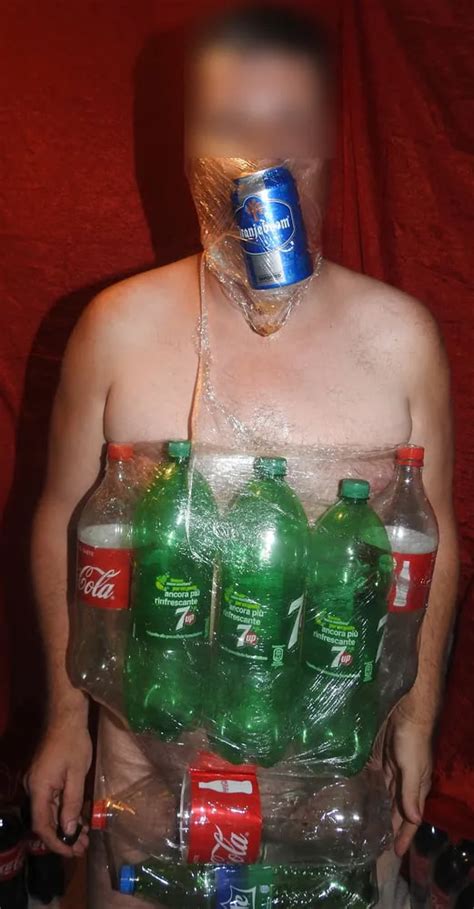 Bottle Bondage Celophane 14 Pics Xhamster