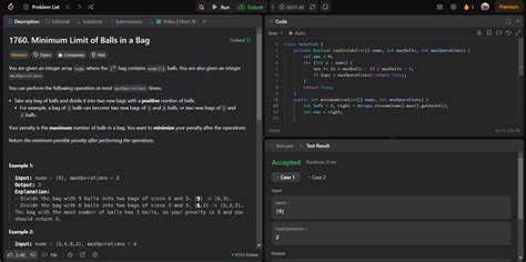 Shadabur Rahaman On Linkedin 100daysofcode Day75 100daysofcode Leetcode Binarysearch