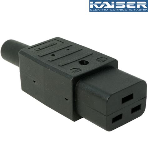 Kaiser 763 Kaiser C19 Iec Plug Unplated Hificollective