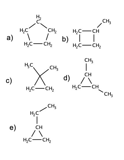Draw The Condensed Structural Formulas And Write The Iupac Names For