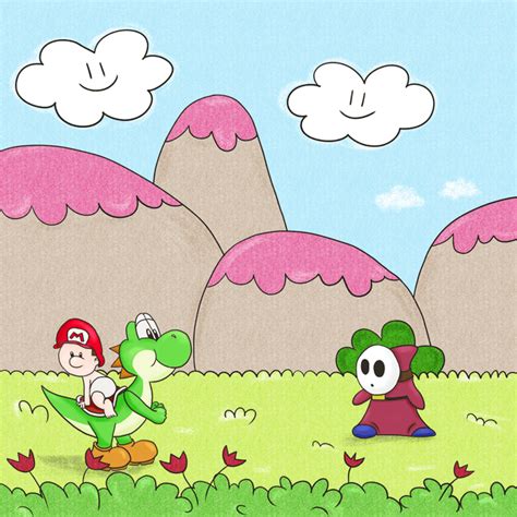 Yoshi Island R Krita