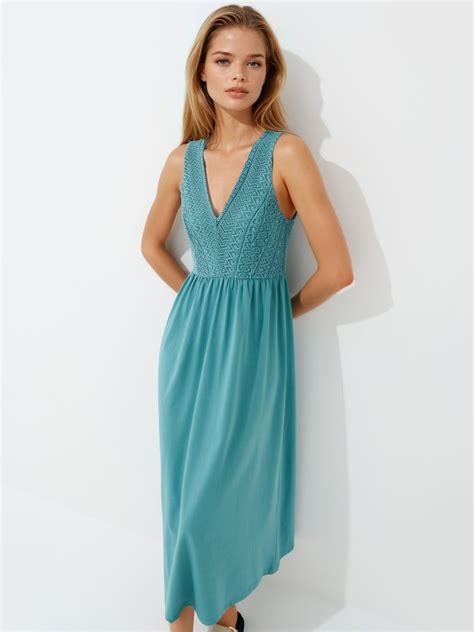 Sommerkleid Farbe Mintgrün Mohito 532gr 65x