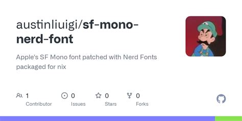 Github Austinliuigi Sf Mono Nerd Font Apples Sf Mono Font Patched With Nerd Fonts Packaged