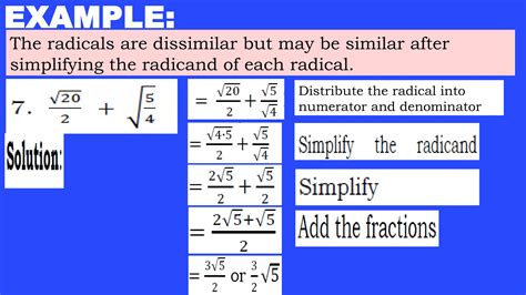 Four Operations On Radicals Expressionspptx
