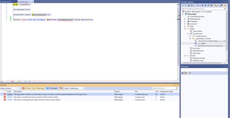 Missing Partial Modifier On Declaration Of Type Counter Another Partial Declaration Of This