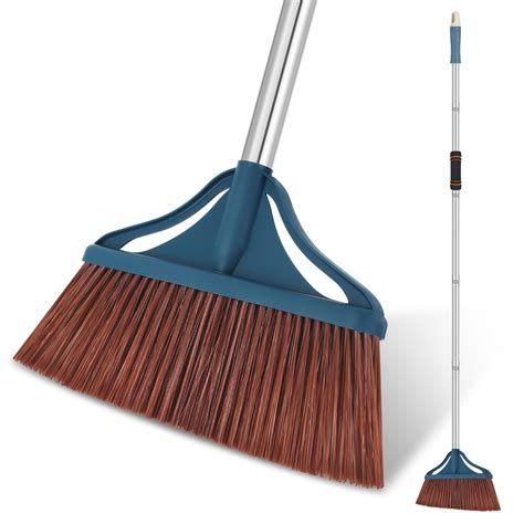 Outdoor Broom Heavy Duty Extra Long Handle Broom 58 Inches