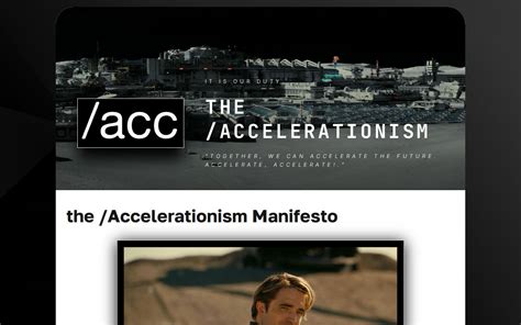Accelerationism