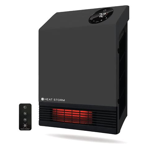Heat Storm Wall Gray Hs 1000 Wx Deluxe Indoor Infrared