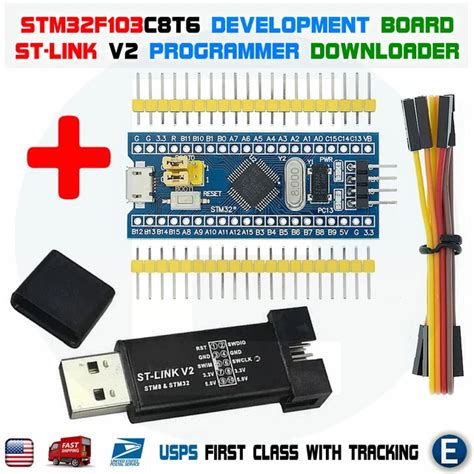 Mini Programma Emulatore Stlink St Link V2 Scheda Di Sviluppo Stm32 Stm32f103c8t6 Eur 11 72