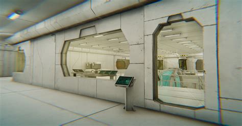 Sci Fi Laboratory Modular Interior And Props 3d Sci Fi Unity Asset Store
