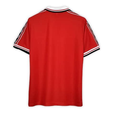 Camisa Retrô Manchester United 9899 Home Fbs Jerseys Camisas De