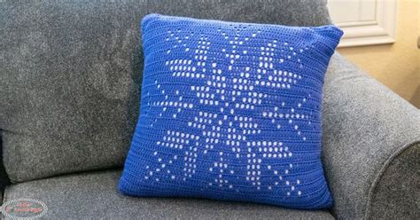 Free Easy Filet Crochet Snowflake Pillow Pattern Crochet Snowflakes Crochet Pillow Cover Free Easy Filet Crochet Snowflake Pillow Pattern Crochet Snowflakes Crochet Pillow Cover