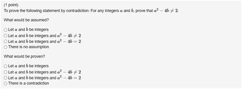 Solved Point To Prove The Following Statement By Chegg