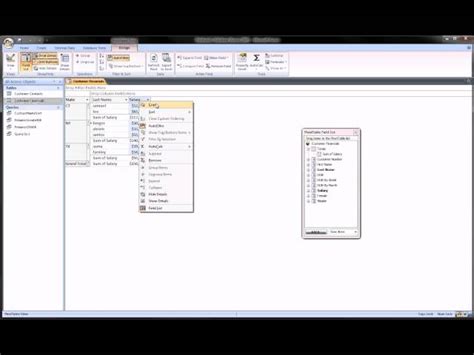 How To Create A Pivot Table In Access Cabinets Matttroy