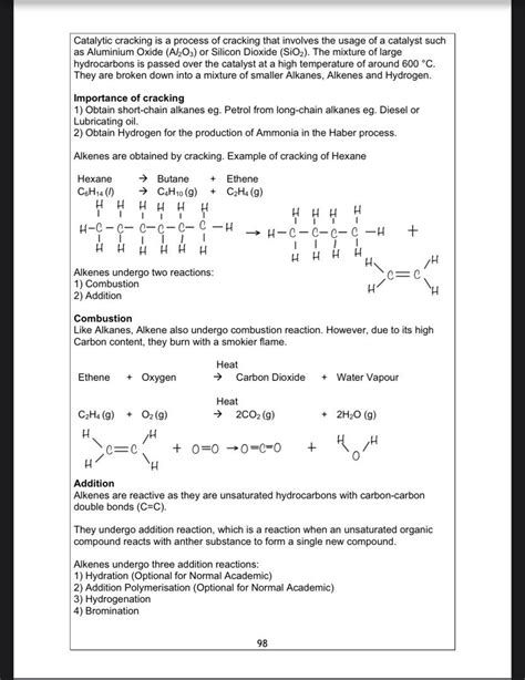 N Level O Level Igcse Chemistry Notes Hobbies And Toys Books