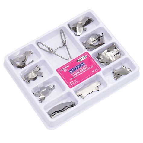 Dental Sectional Contoured Metal Matrices Matrix With Springclip Wannadental