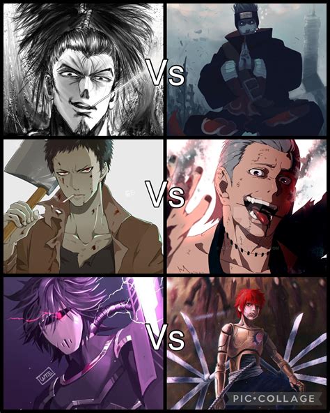 S Class Vs Akatsuki 1v1s Who Wins Each 1v1 Rpowerscaling