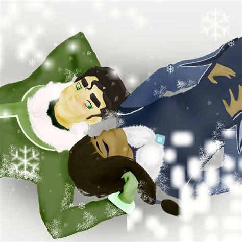 Legend Of Korra Bolin And Eska Kiss