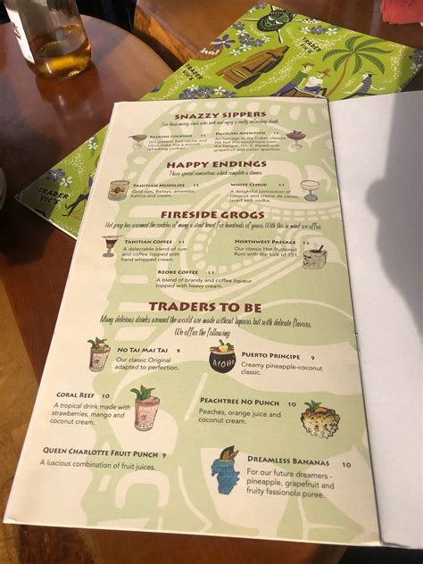 Menu At Trader Vics Pub And Bar Emeryville Menu At Trader Vics Pub And Bar Emeryville