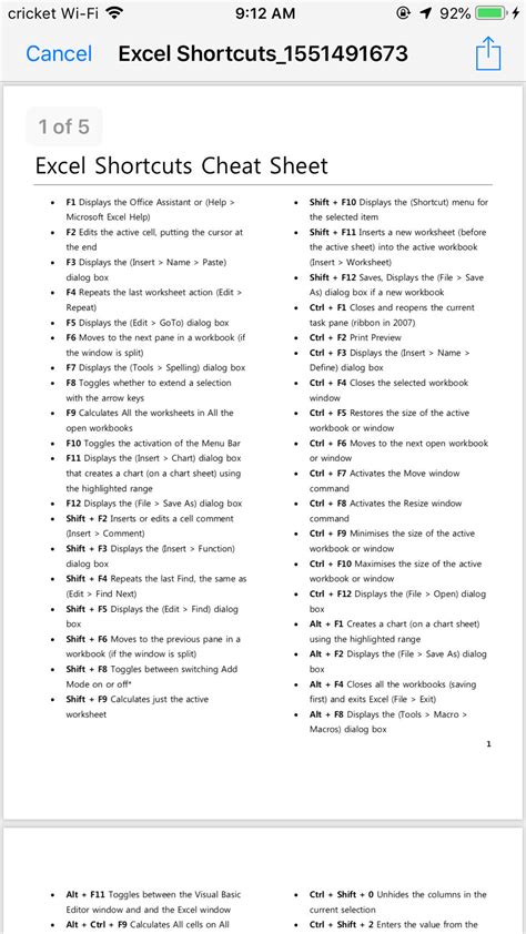 Eric Somheil On Linkedin Excell Cheat Sheets Having A Hard Time Downloading Them Simply Leave…