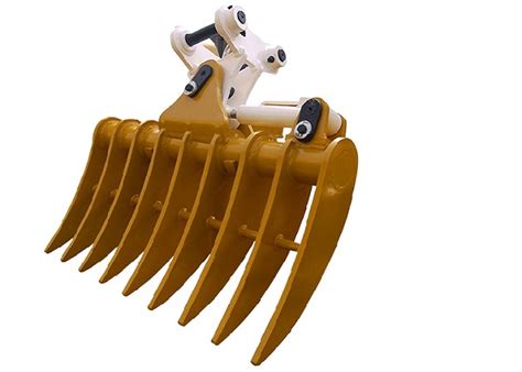 Root Rake For Excavator 1 100 Tons Bonovo Attachments