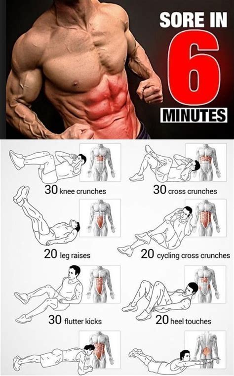 6 Pack Tips And Workouts Upper Abs Workout Men Lower Ab Workout For