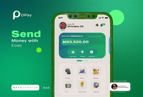 Opay Redesign App Behance