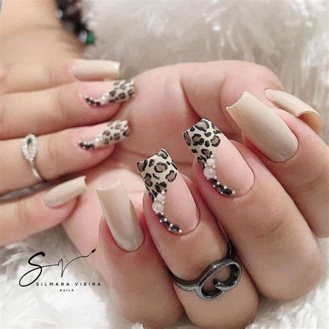 UÑas Animal Print 35 Imágenes De Uñas Con Animal Print💅🐾💛 Lifestyle