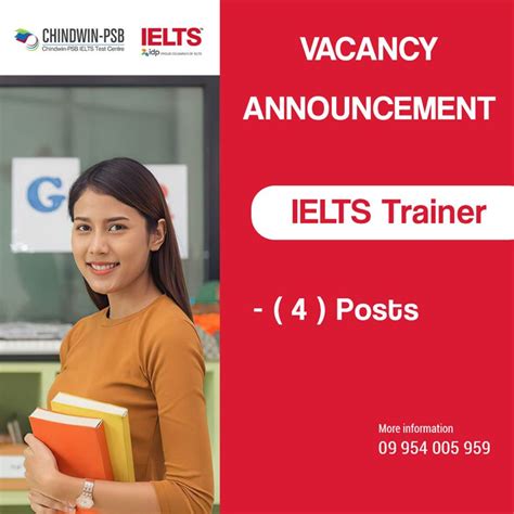 Vacancyannouncement Chindwin Psb Ielts Test Centre Ielts Chindwin Technological College
