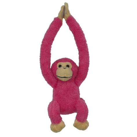 Mango Monkey Pink Eco Huggable Toys