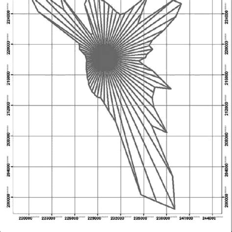 The Succession Of Growth Radiuses At θ 5 Degree Angle For The 2010