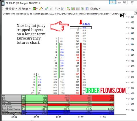 Trapped Traders Imbalance Order Flows