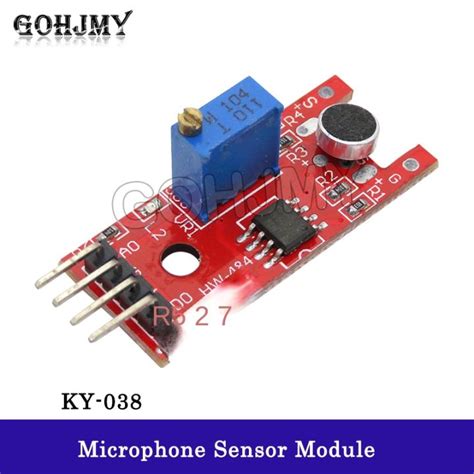 KY High Sensitivity Microphone Sensor Module Sound Module Sensitive Sound Control Template