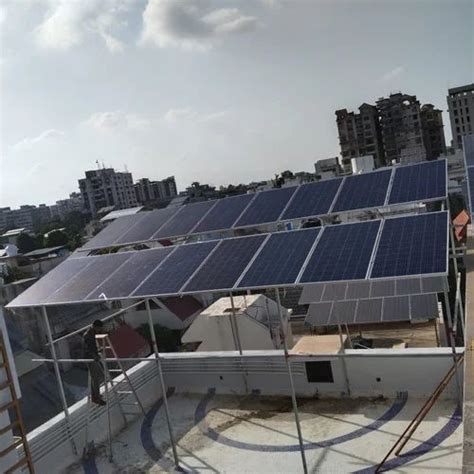 Mounting Structure Grid Tie Gird Connected Solar Power Systems For Home Use For Residential At