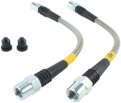 Stoptech 93 97 Volvo 850 Stainless Steel Rear Brake Line Kit