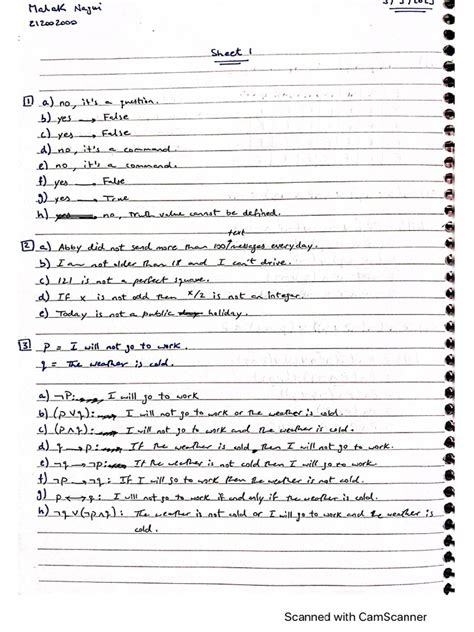 Discrete Assignment One Pdf