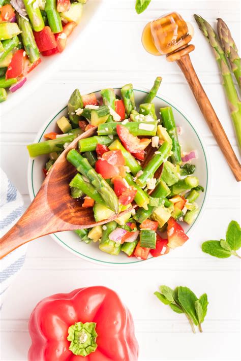 Easy Cold Asparagus Salad Kitchen Divas