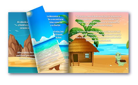 Bilingual In Spanish And English David El Dinosaurio Se Va De