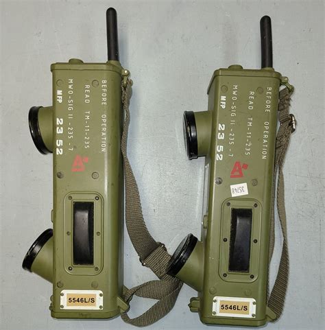 Ww2 Walkie Talkies Toy Replicas In Military Bag These Radios Work