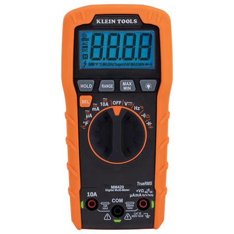 Klein Tools Multimeter Trms Auto 600v Temp Model Mm420 Northern