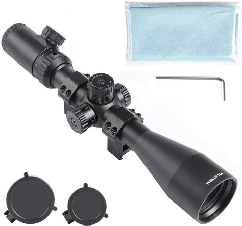 Sniper Mk4 16x50mm Hunting Rifle Scope R G Illuminated Reticle Side